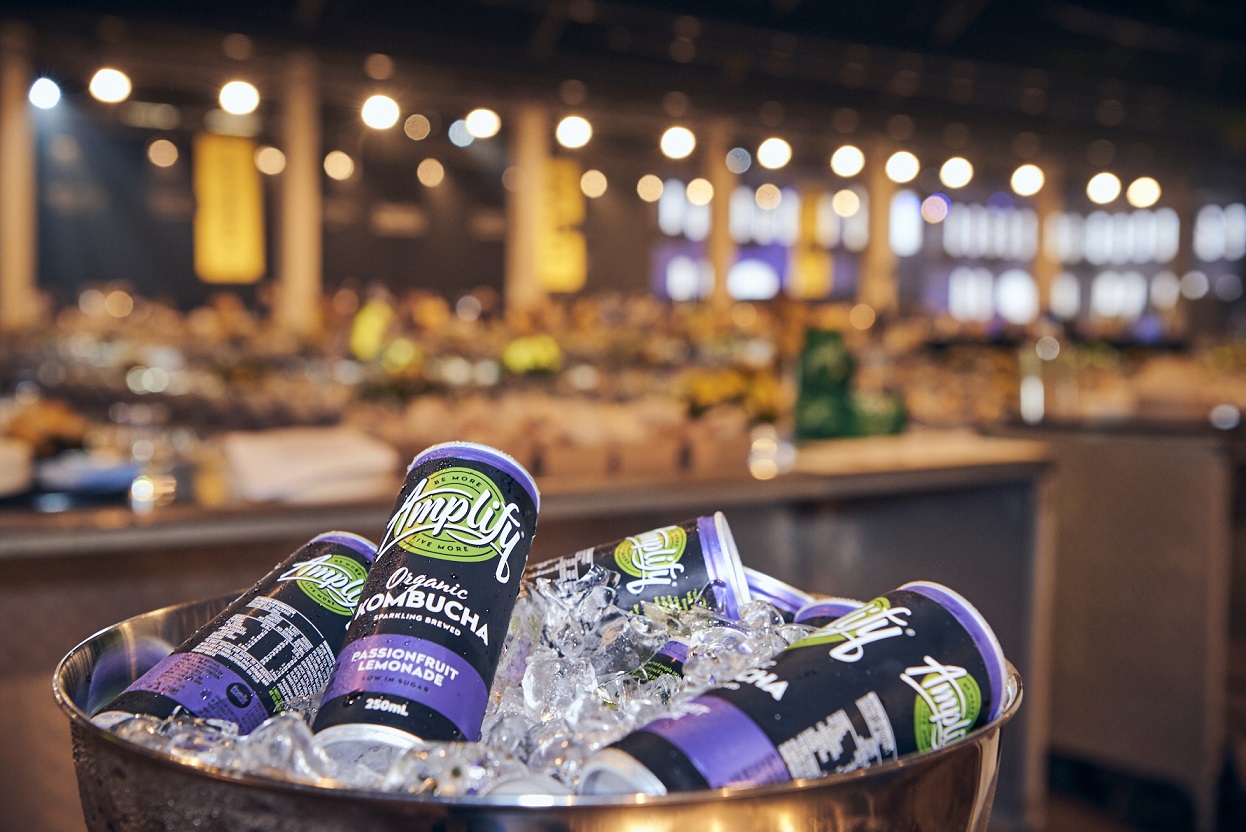 Amplify Kombucha partner with OzHarvest | CEO CookOff News